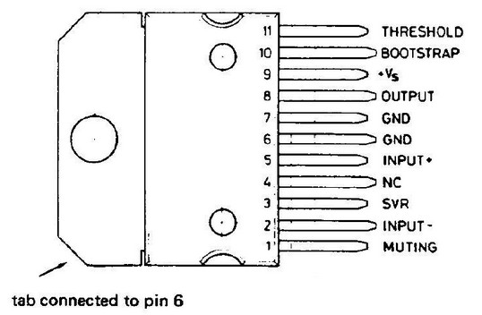 3 pieces TDA1910 10W AUDIO AMPLIFIER WITH MUTING Multiwatt11 NEW ~ | eBay